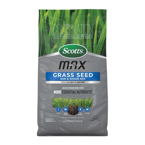The Scotts Max Grass Seed Sun And Shade 2497 At Costco