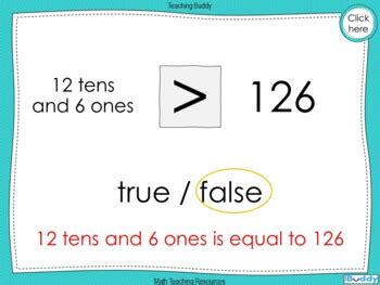 Comparing Numbers Up To By The Teaching Buddy TPT