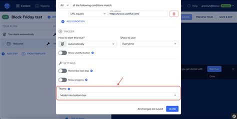How To Turn Modal Dialog Into A Bottom Bar Announcement Help Center