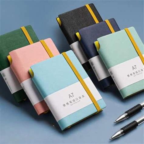 Pocket Notebook Series With Matching Pen 7 Colours A6 Or A7 Todolist Pages Etsy