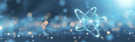 A Glowing Quantum Particle With An Intricate Structure Surrounded In