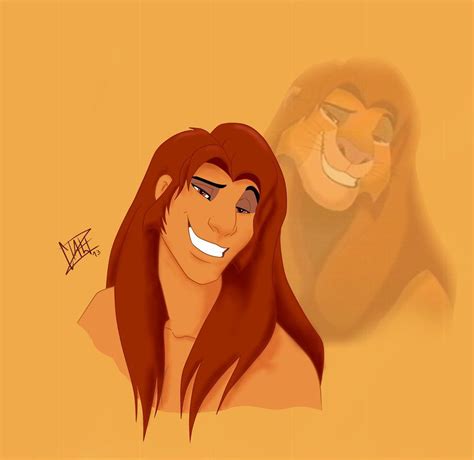 Simba Lion King Human