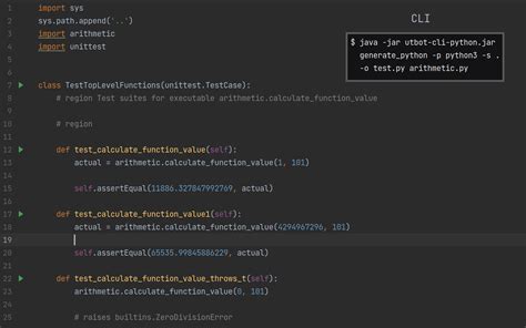 Python Page Unittestbot