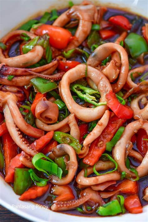 Squid Stir Fry In Oyster Sauce Recipes Vista