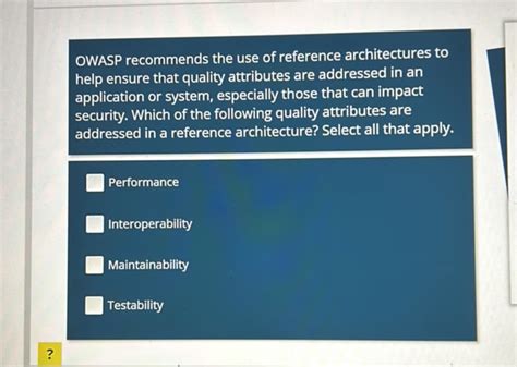 Owasp Recommends The Use Of Reference Studyx Owasp Recommends The Use Of Reference Studyx