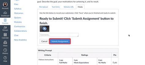 how to upload assignments in canvas north orange continuing education