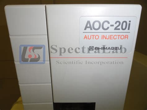 Shimadzu Aoc 20i Auto Injector With Aoc Power Supply Spectralab Scientific Inc
