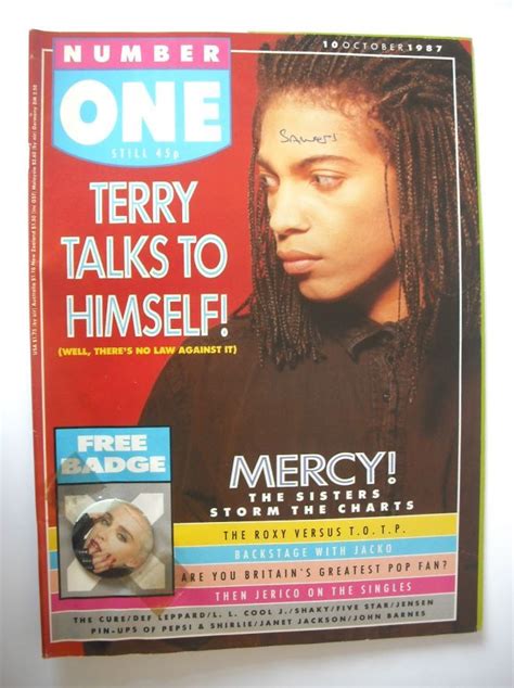 Number One Magazine Terence Trent Darby Cover 10 October 1987