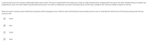 Solved A Rigid Circular Loop Of Wire Contains A Lightweight Chegg Com