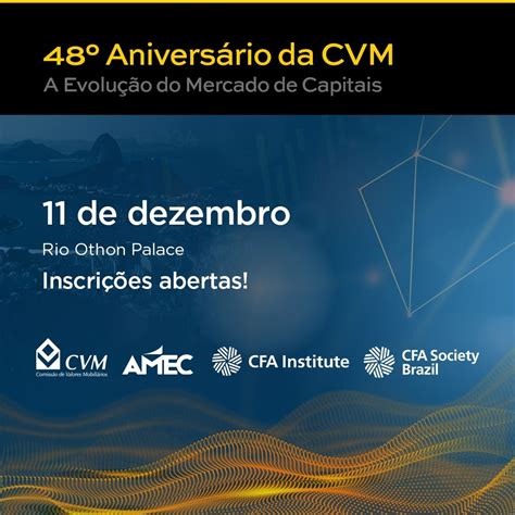 [inscriÇÕes Encerradas] Cvm