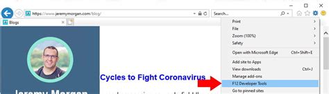 How To Find Your Browser Developer Console Jeremys Programming Blog