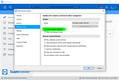 Why Is There A Black Screen When Connecting To TeamViewer