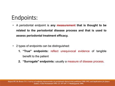Levels Of Clinical Significance Ppt