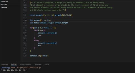 Welcome To The World Of Javascript Problem 4 Write A Program To Merge