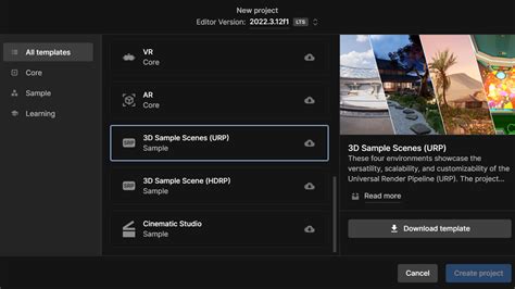 urp 3d sample