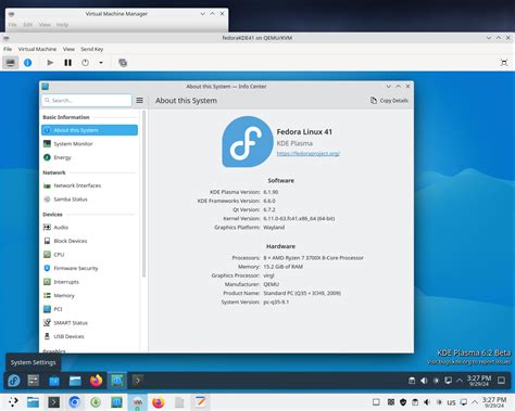 Openstack Rdo Andand Kvm Hypervisor Setup Dual De Kde Plasma 6 2 Beta Andand Cosmic On F41 Server And
