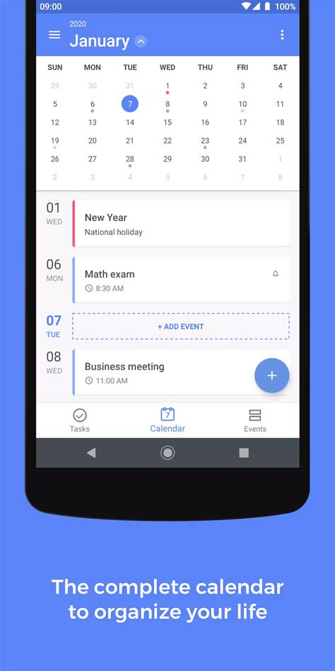 Calendar App Android