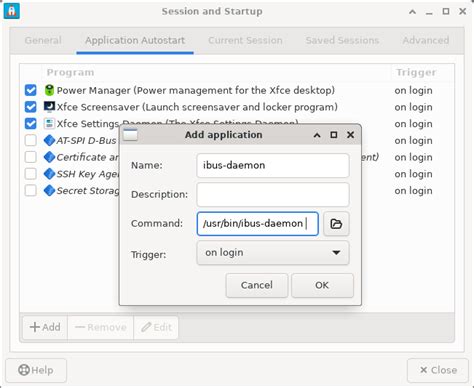 Bitwalks Alpine Linux Xfce4 デスクトップ環境の設定