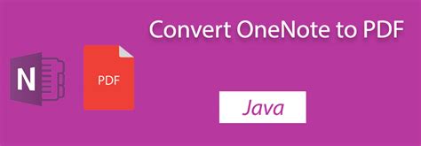 แปลง Onenote เป็น Pdf ใน Java One เป็นโปรแกรมแปลงเป็น Pdf