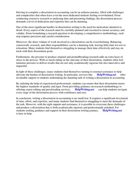 Dissertation Accounting Pdf Accounting Thesis