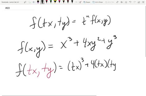 Solveda Function Is Said To Be Homogeneous Of De