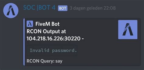 Release FiveM Bot Monitor Your FiveM Server Easily Page Releases Cfx Re Community