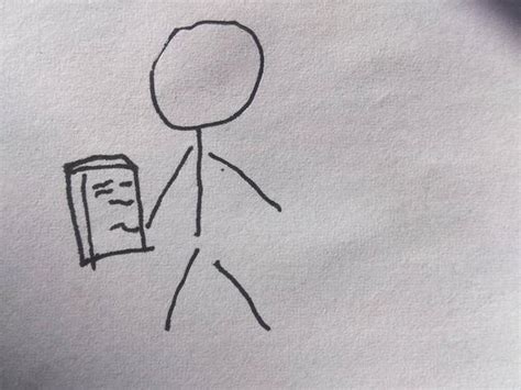 小人抱着书简笔画怎么画（精选16张） 简笔画图片大全