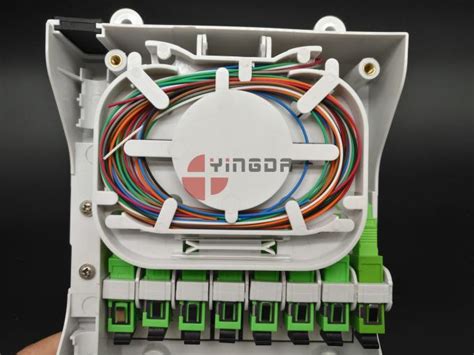 Indoor 8 Ports Cpe Fiber Optic Distribution Terminated Cable Joint Box