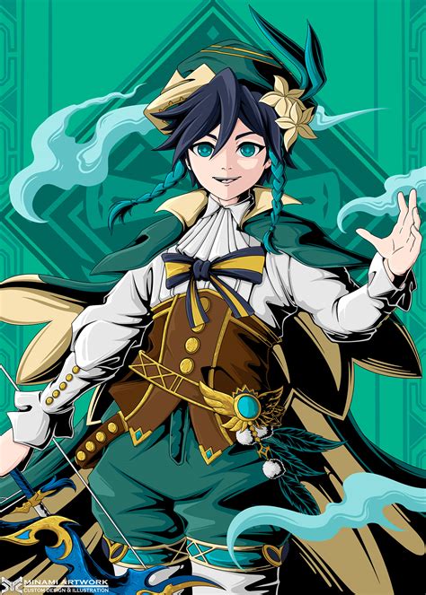 Genshin Impact Archon On Behance