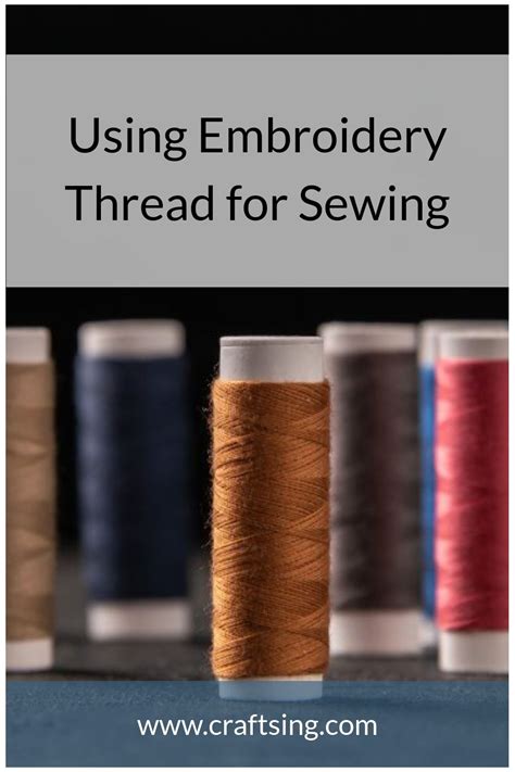 Using Embroidery Thread For Sewing Embroidery Thread Sewing Machine