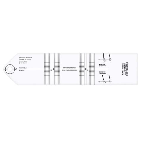 Buy Kwmobile Cartridge Alignment Protractor Straight Ruler Tool For Record Player Turntable Buy Kwmobile Cartridge Alignment Protractor Straight Ruler Tool For Record Player Turntable