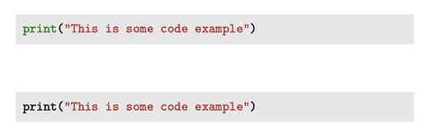 Creating A Custom Code Environment With Minted TeX LaTeX Stack Exchange