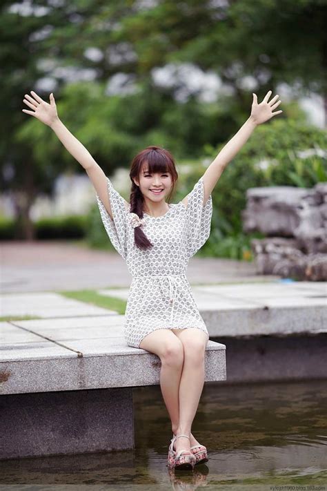 治癒系美女清新素雅心煩氣躁時和她心靈交流 每日頭條