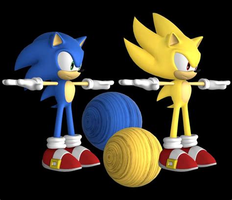 Modern Sonic Model By 86et6 On Deviantart