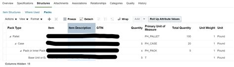 Packaging Hierarchy In A Sales Order — Cloud Customer Connect