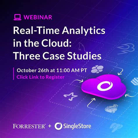 Singlestore On Linkedin Real Time Analytics In The Cloud Three Case