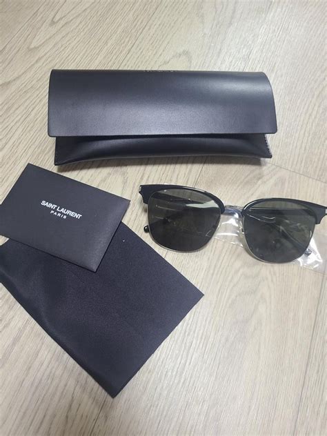 정품 새상품 입생로랑 선글라스 세컨웨어