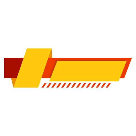 Simple Lower Third Dialog Box Transparent Background PNG