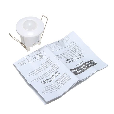 360 Pir Ir Infrared Motion Sensor Detector Light Switch For Hallway Occupancy Lamp