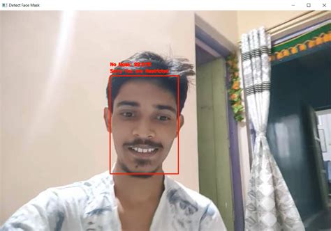 Github Technickhil Face Mask Detection With Gui
