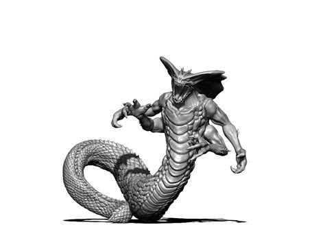 Naga 3d Print Model Naga Alpha 57 Mm 3d Model 3d Printable Cgtrader