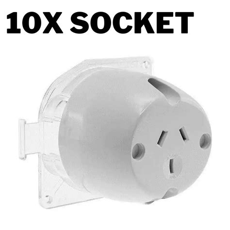 Surface Socket Plug Base 10a Electrical Outlet For Downlight Fan Sockets X10 Memory Tech