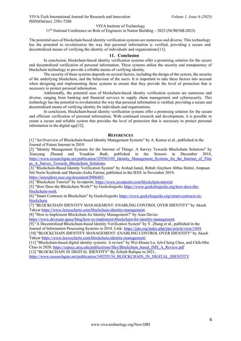 Blockchain Based Identity Verification Systems Pdf