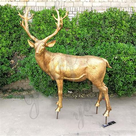 Custom Life Size Bronze Stag Statue Youfine