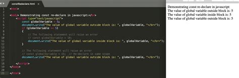 What Is The Difference Between Javascript Let And Var And Const