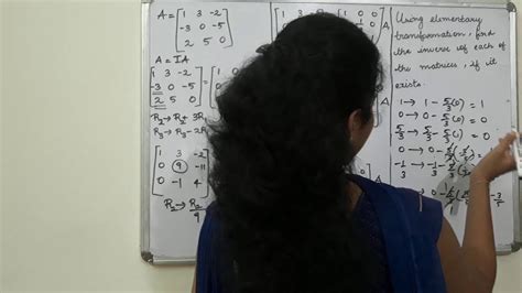 Class Xii Chapter 3 Matrices Lecture 32 Youtube