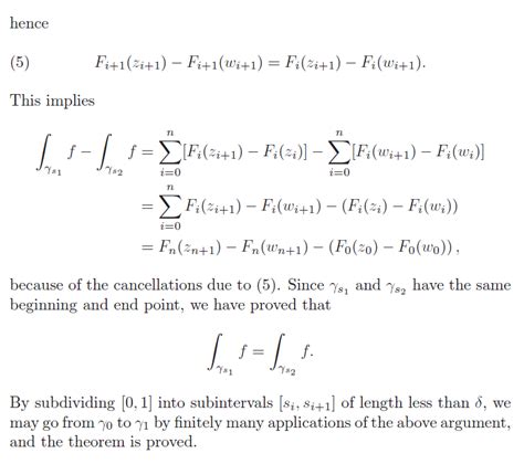 Complex Analysis Proof Explanation Cauchy S Theorem Homotopy Version Why Take Discs Of