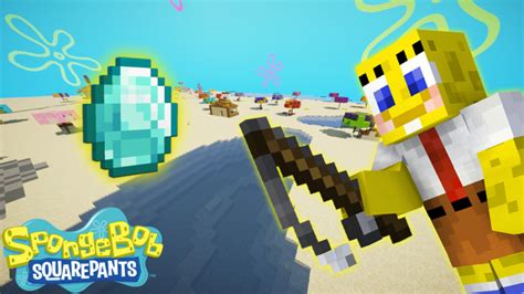 ماینکرافت باب اسفنجی قسمت ۲ ماهیگیری الماسی باب اسفنجی ماینکرفت