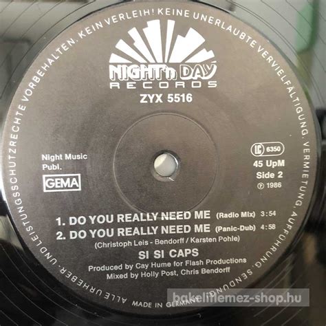 k b caps do you really need me de bakelit lemez shop
