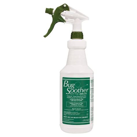 Bug Soother 32 Oz Spray Bug Repellent 4 Count Case Bug Soother A152c